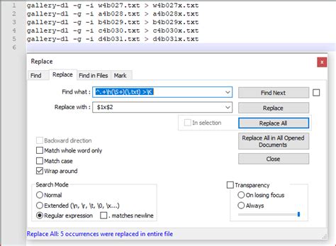 Shell Add To Every End Of Line In Notepad Super User