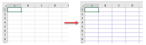 Change Gridline Cell Border Color In Excel Google Sheets Automate
