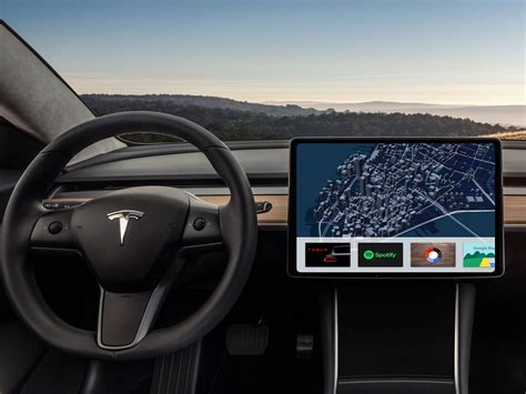 designing the tesla model 3 dashboard prototyping