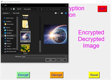 A 基于Python OpenCV图像加密和解密 GUI界面 图像处理 索炜达电子