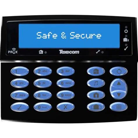Texecom Premier Elite Wireless Lcdlp W Keypad With Proximity In
