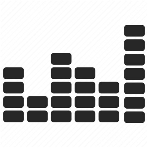 Audio Music Spectrum Visualizer Icon