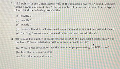 Solved Please Use R Software To Answer All Of The Following