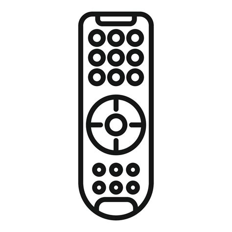 Air Conditioner Remote Control Icon Outline Vector Business Center 15157354 Vector Art At Vecteezy