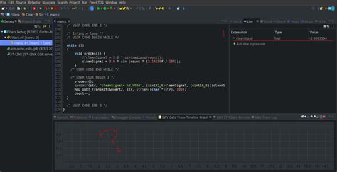 Why My Chart Not Displayed Stmicroelectronics Community