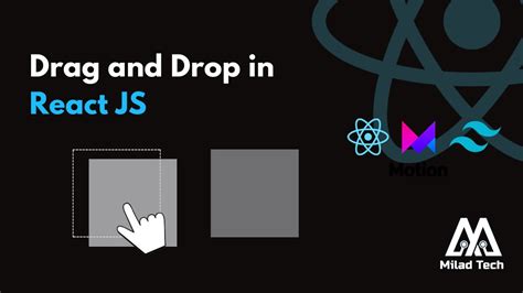 drag and drop tutorial using react js tailwindcss and framer motion
