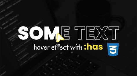 Amazing Hover Effect With Css Has Pseudo Class Youtube