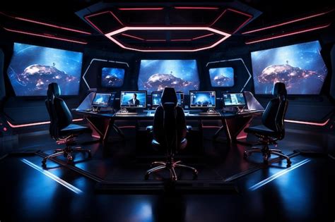 Premium Photo Cyber Playground Crafting A Futuristic Experience In A