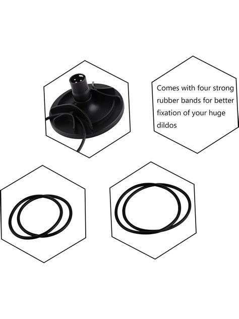Auxfun Suction Cup Adapter For 3xlr Connector Sex Machine With 2 Pair