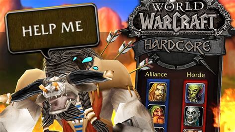 So I Convinced Him To Try Classic Wow Hardcore Youtube