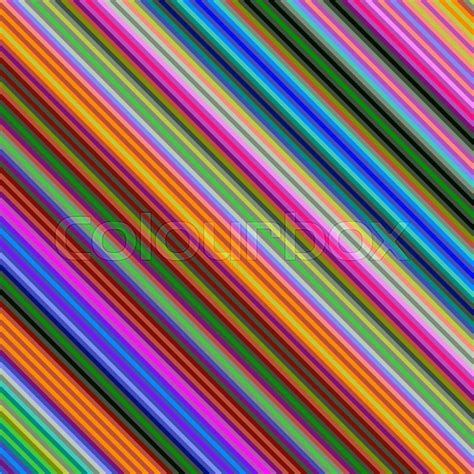 Colorful Diagonal Stripes Background