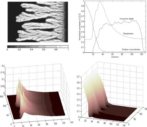 Color Online Snapshots Of The Spatial Profiles Of The Conversion Download Scientific