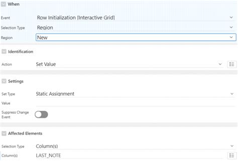 In Interactive Grid How To Make A Dynamic Action Based On Edit Of A Column Oracle Forums
