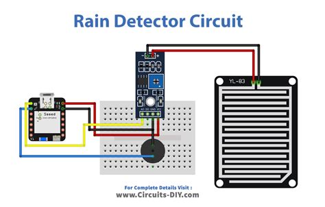 Rain Detector And Alarm System Using Xiao Rp2040
