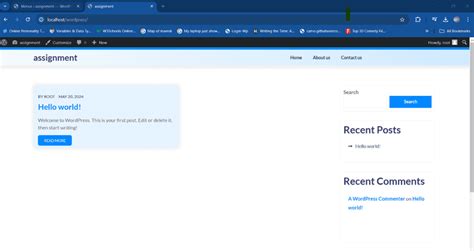 How To Add Menu In Wordpress Geeksforgeeks