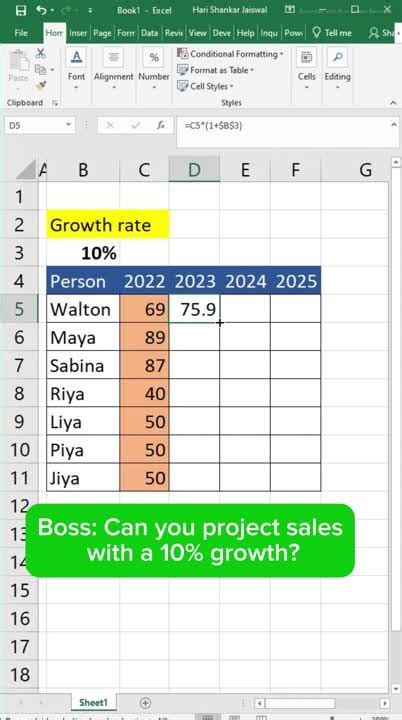 Hari Shankar Jaiswal On Linkedin Exceltips Dataanalytics Productivity