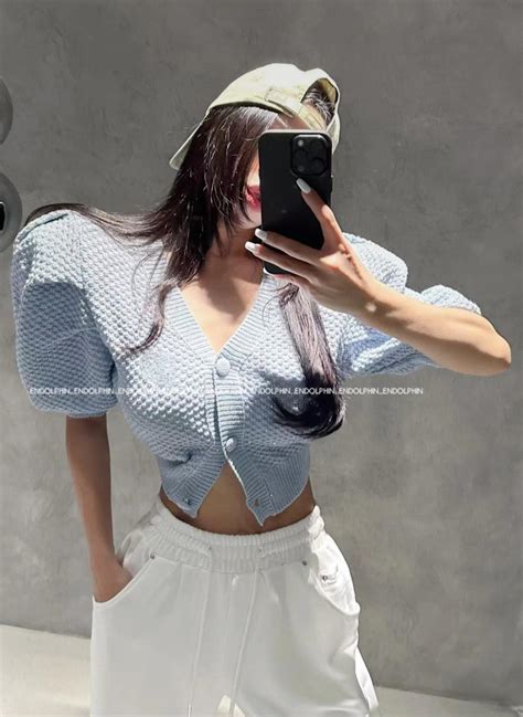 엔돌핀 블링퍼프가디건6color 에이블리