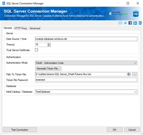 connect to your azure sql instance in ssis etl process using modern authentication