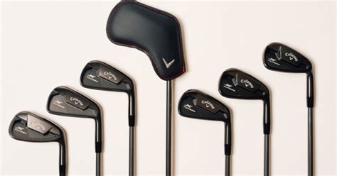 캘러웨이골프 중·상급자용 아이언 X 포지드 스타 크리스탈 블랙 출시