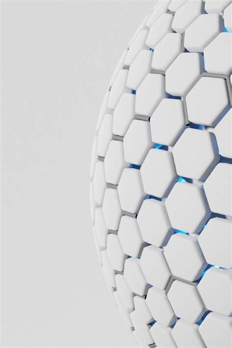 Hexagon Sphere Abstract Design