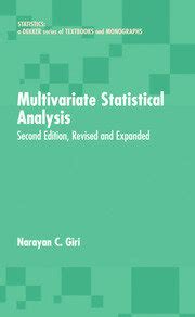 Multivariate Statistical Analysis Revised And Expanded Nd Edition