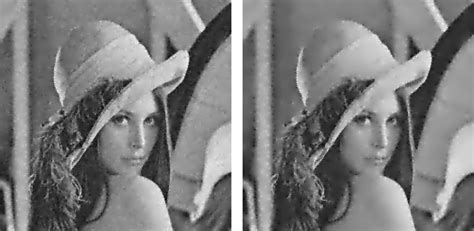 A Original Image And B Degraded By 10 Db Gaussian Noise Download