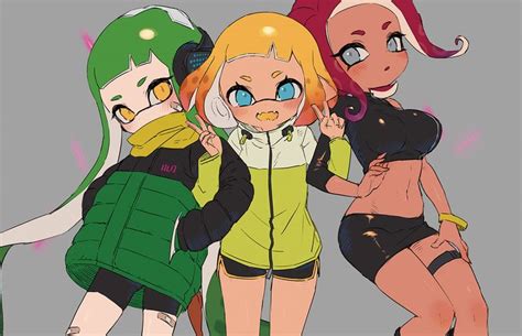 Yu Ri On Twitter Splatoon Splatoon Comics Splatoon Memes