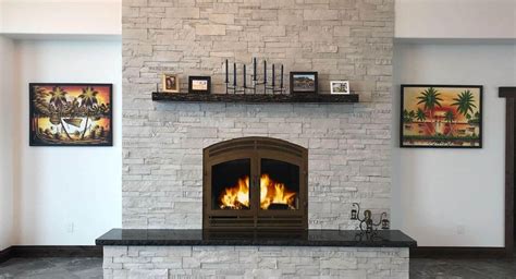 Stunning Modern Style Stone Fireplaces Designs