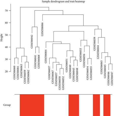 Construction Of Wgcna For The Prefrontal Cortex Of Pd A Sample