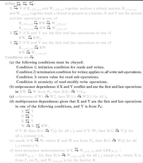 Figure 5 From A New Relaxed Memory Consistency Model For Shared Memory Multiprocessors With