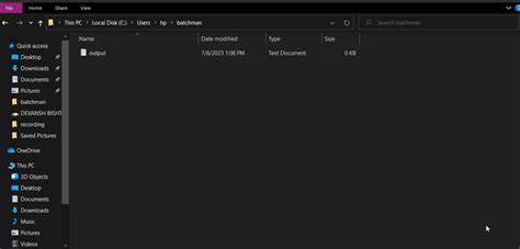 Efficient Directory Deletion With The Rd Command Batch Man
