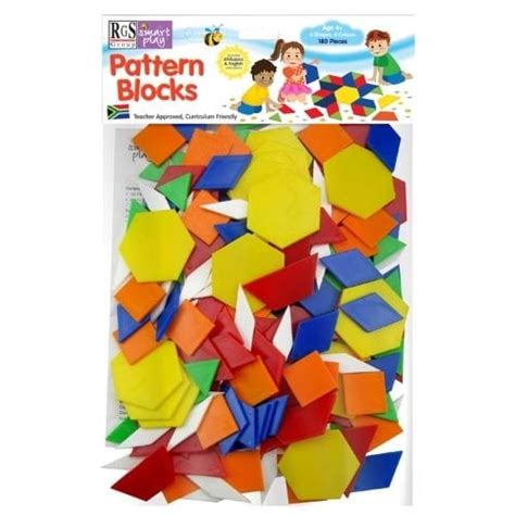 Pattern Blocks 180pc Future Manager Books