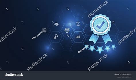 Quality Management Validation Process Concept Quality Stock Vector