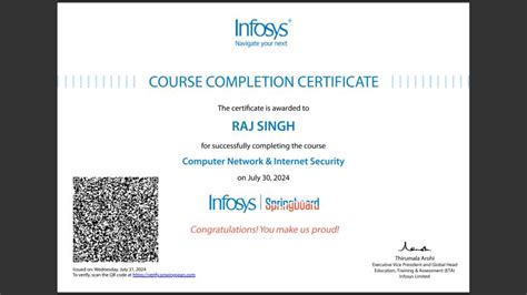 Raj Singh On Linkedin Cybersecurity Networksecurity Professionaldevelopment Infosys…