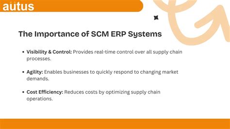 Ppt Optimizing Your Supply Chain Exploring The Power Of Scm Erp Systems Powerpoint