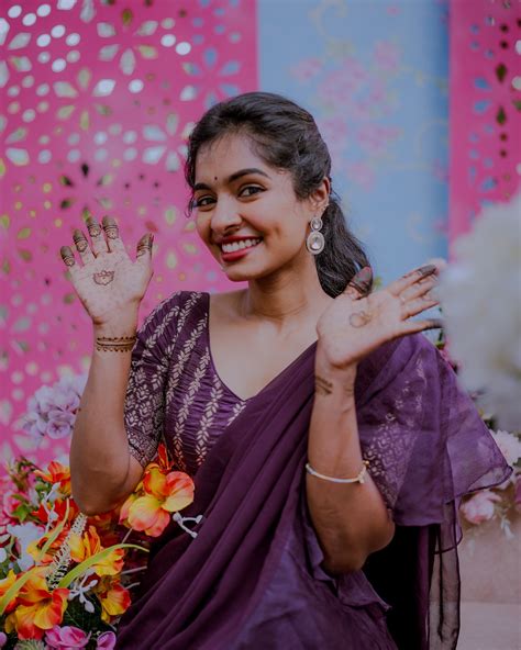 Aswathy Ashok Kumar Official Gorgeous Sharanya Nandakumar Mehendi 🥰😘 Thank You A T H I