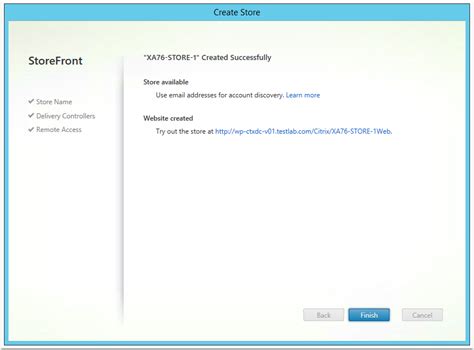 XenApp Install Part Create Citrix Store To IT