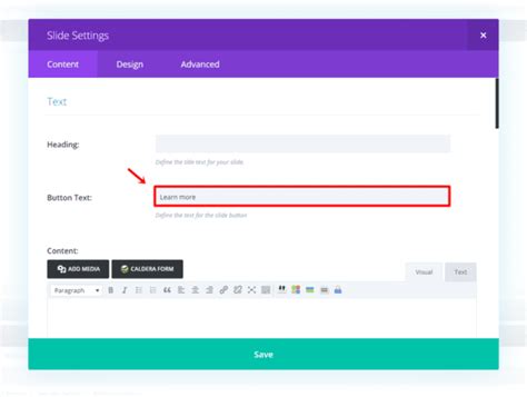 How To Open Divi Fullwidth Header And Slider Buttons In New Tabwindow