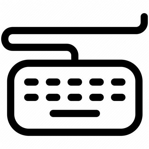 keyboard input desktop pc keypad computer icon download on iconfinder