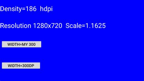 my approach to support different screen densities in android