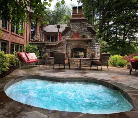 48 Awesome Garden Hot Tub Designs Digsdigs
