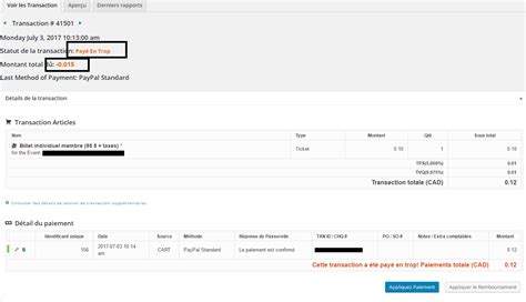 Wordpress Event Expresso Paypal Paid Taxes Due To Customer After