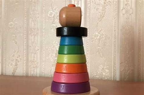 Деревянная пирамидка IKEA, игрушка пирамидка из де | Festima.Ru ...