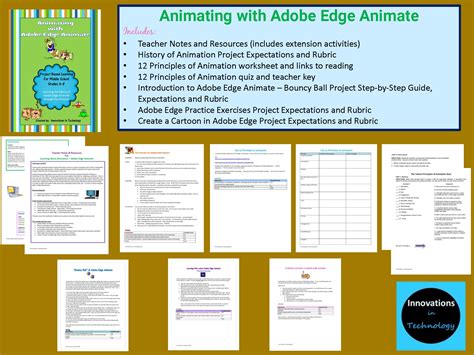 Learning About Animation Using Adobe Edge Animate Made By Teachers