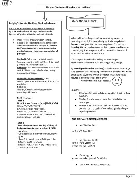 FMP Hedging Strategies Using Futures SSEI Hedging Strategies Using Futures Continued