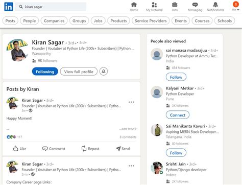Suresh Babu Ganji On Linkedin Task 2 Linkedin Account Signin Python
