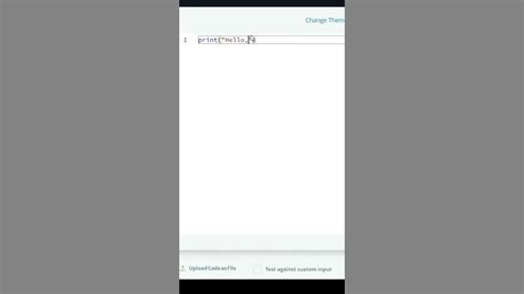 Hackerrank First Coding In Python Youtube