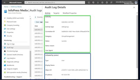 Analyze Azure Ad Security Logs Audit And Monitor Azure Ad Activity