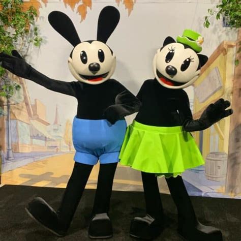 Oswald The Lucky Rabbit And Ortensia The Cat