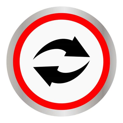 Vector Loop Sign Circulation And Rotation Icon Isolated Illustrations